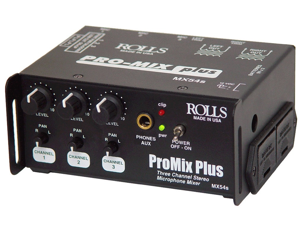 ROLLS MX54S MIC MIXER STEREO