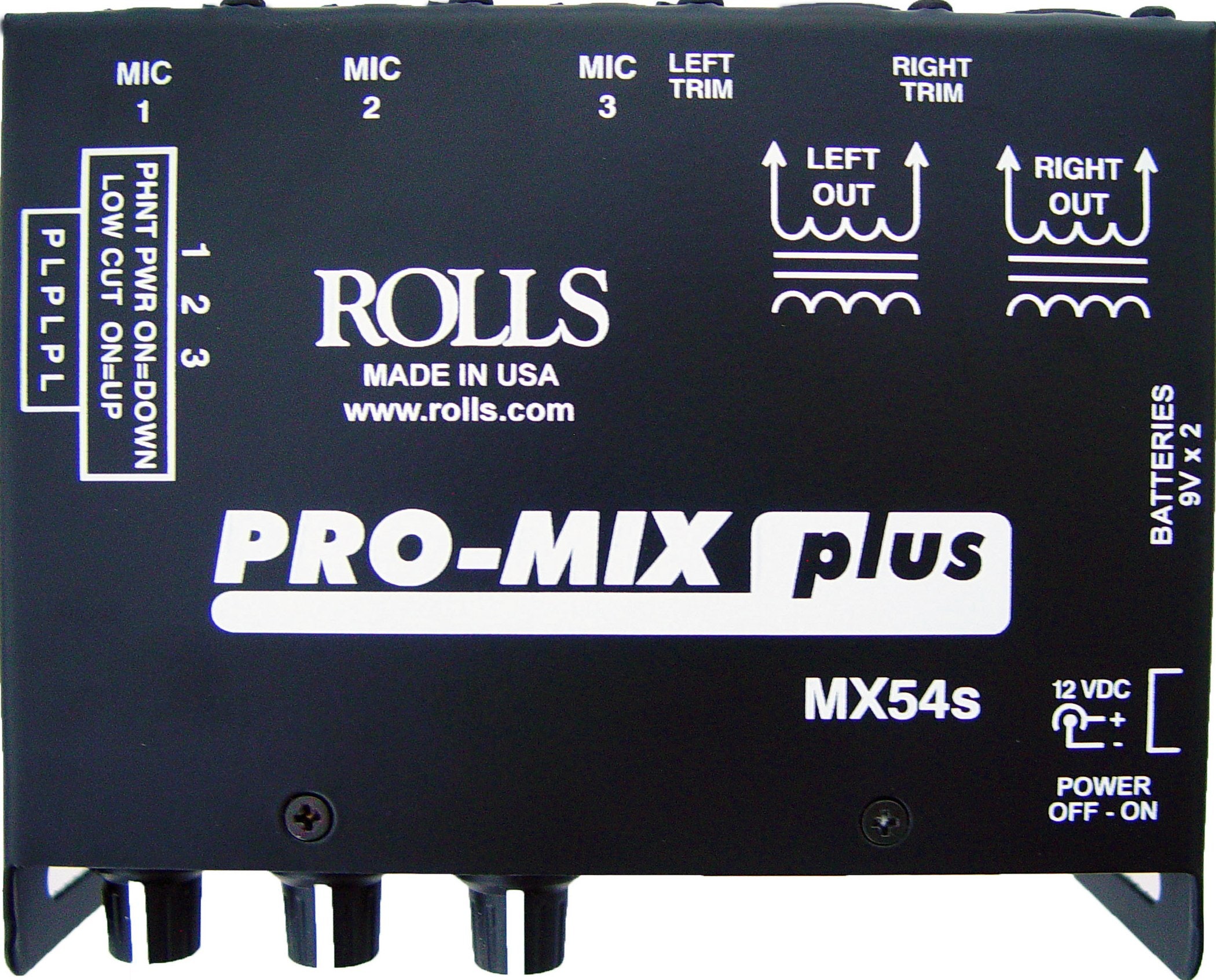 ROLLS MX54S MIC MIXER STEREO
